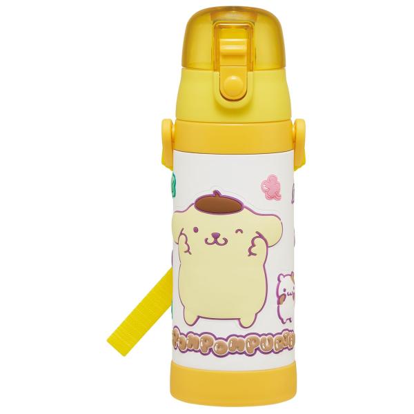 ●ブランド:スケーター(Skater)●容量:480 ミリリットル●色:ポムポムプリン●商品の寸法:8幅 x 23.8高さ cm●モデル名:ポムポムプリン●サイズ:幅9×奥行8×高23.8cm●材質:ステンレス鋼、胴部カバー:ポリ塩化ビニル...