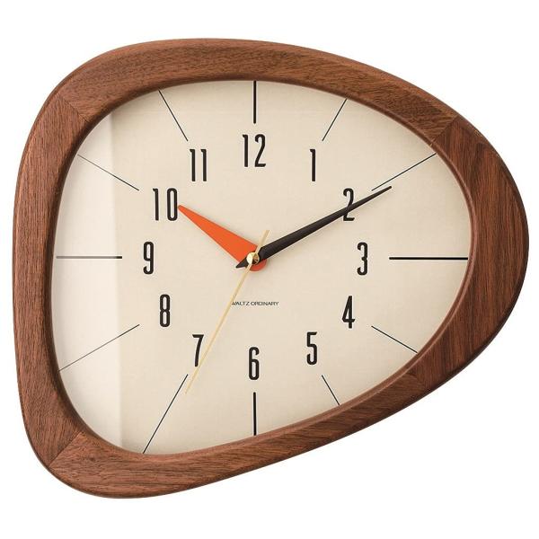 ●ブランド:INTERFORM INC.●色:ブラウン●ディスプレイタイプ:アナログ●スタイル:レトロ●特徴:スイープムーブメント●電源:電池●形状:円形●材質:木 ガラス MDF●フレームの素材:木材, ガラス●電池付き:いいえ●【商品の...