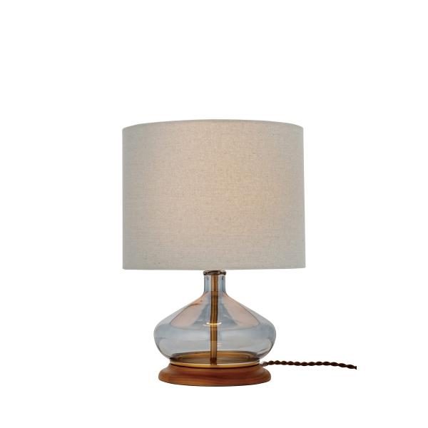 ●スタイル:クラシカル モダン シンプル ナチュラル●ブランド:INTERFORM INC.●商品の寸法:15.5D x 15.5W x 34.5H cm●光源タイプ:白熱球●材質:ガラス 布 スチール 木●【商品の概要】異なる素材をバラン...