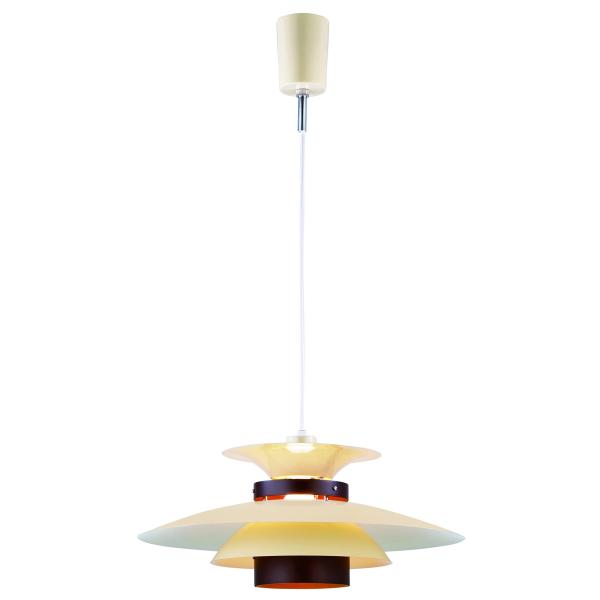 ●ブランド:INTERFORM INC.●色:ブラウン●材質:スチール、木●電源:天井配線器具(引掛シーリング)に取り付け可能●商品の寸法:50L x 50W x 23.5H cm●【商品の概要】 北欧インテリアを感じさせるロングライフデザ...