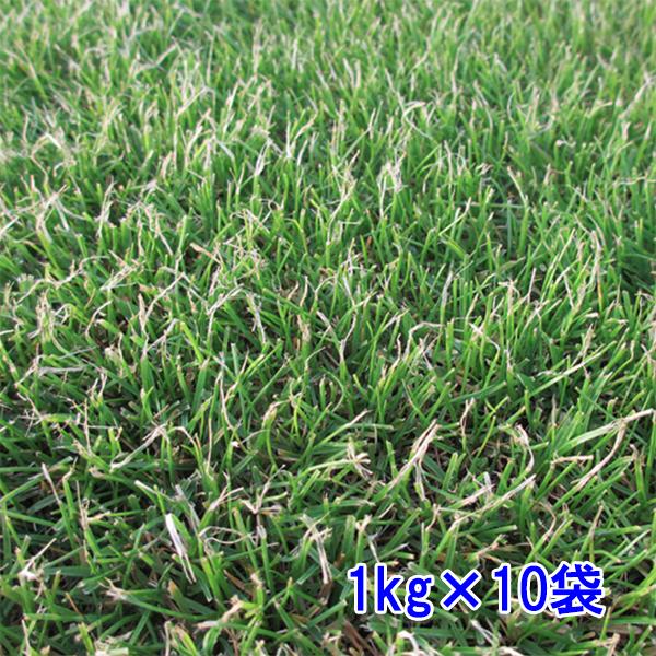 ■種子　発芽・成長の早い西洋芝の種子　ペレニアルライグラスの種子■特性　発芽・生育が早く、早期の緑化が必要とされる条件に適しています。　草丈が高いため、芝生としての利用には不向きです。■数量　1kg×10袋（計10kg）■使用量　25〜80...