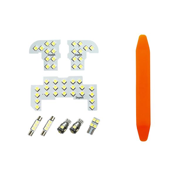 【発売日：2018年08月24日】■商品内容全てにこだわったDopestオリジナルアイテム！フロント：10連3チップSMD×2バニティ：3連3チップSMD×2センター：23連3チップSMD×1ラゲッジ：4連3チップSMD×1(無極性)ナンバ...