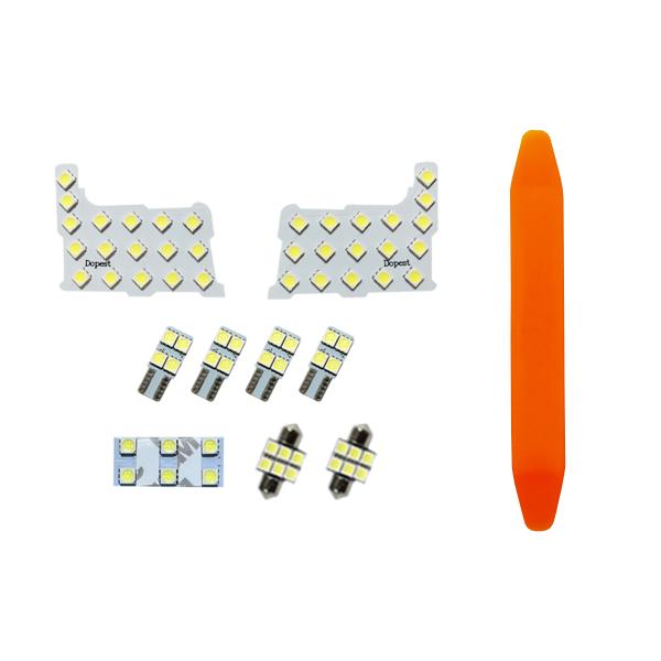 【発売日：2023年07月21日】■商品内容全てにこだわったDopestオリジナルアイテム！フロント：17連3チップSMD×2バニティ・セカンド：4連3チップSMD×4(無極性)ラゲッジ：6連3チップSMD×1テールゲート：6連3チップSM...