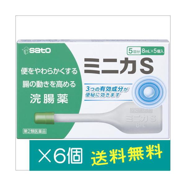 ミニカSは・・・●クエン酸ナトリウム水和物の働きにより硬くなった便をやわらかくして、無理のない排便をうながします。●注入したあと、5~30分ぐらいで便意をもよおします。●使いやすい長さのノズルですので、注入時に薬液がもれて手をよごすことがあ...