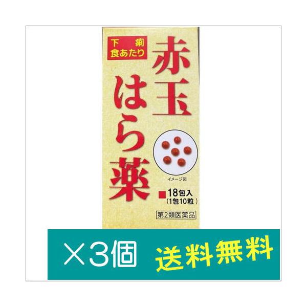 ・新第一赤玉はら薬は，下痢止めや整腸薬として使用されているセンブリ末，ゲンノショウコ末など4種類の和漢薬に，下痢でお腹が痛い時に効果のあるロートエキス散を配合した下痢止め薬です。下痢，食あたり，腹痛を伴う下痢等に効果をあらわします。・新第一...
