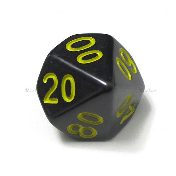 使いやすい標準サイズの10面サイコロ