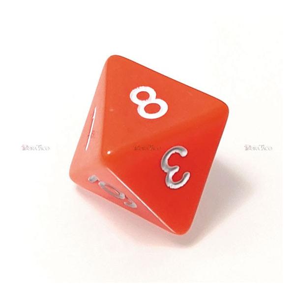 使いやすい標準サイズの8面サイコロ