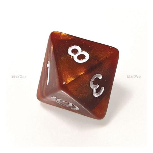 使いやすい標準サイズの8面サイコロ