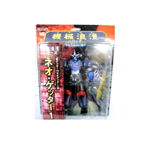 商品説明メーカー名 浪曼堂商品説明 浪曼堂のメカロマン（機械浪漫）シリーズからネオ・ゲッター１です。「真ゲッターVSネオ・ゲッター」版。ボールジョイントの多用によりフル可動を実現。サイズ 100mm×190mm×50mm