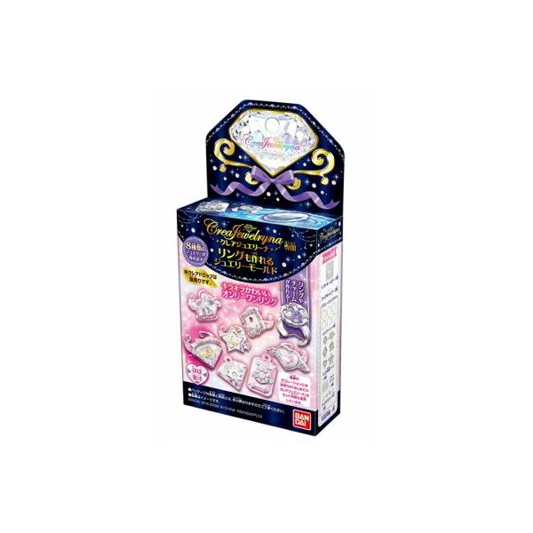 商品説明メーカー名 バンダイ商品説明 クレアジュエリーナ専用の別売型セット。アクセサリーの中でも人気の高いリングが作れる専用パーツが付属。ソフトモールドはリングに適したサイズのジュエリーを中心に、ダイヤカットの美しい作品が作れる。【セット内...