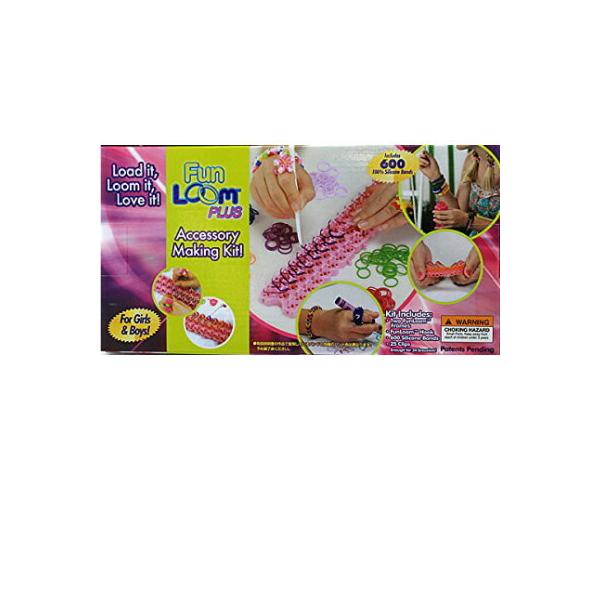 商品説明メーカー名 ハナヤマ商品説明 本体にバンドをかけてフックを編むだけで、かわいいアクセサリーやチャームなどを作れます。600個のシリコンバンド、25クリップが同梱対象年齢6才以上