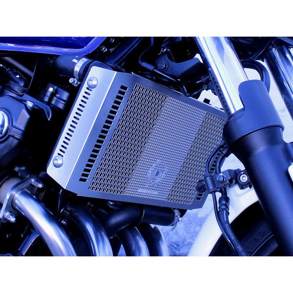 純正コアガードを外して取り換えるだけ対応機種CB400SF （NC39）VTEC〜（NC42）VTEC Revo参考取り付け時間　0.2ｈ　　飛び石等によるラジエターコアの詰りや、潰れを保護します。冷却効果と経年変化を十二分に考慮したステン...