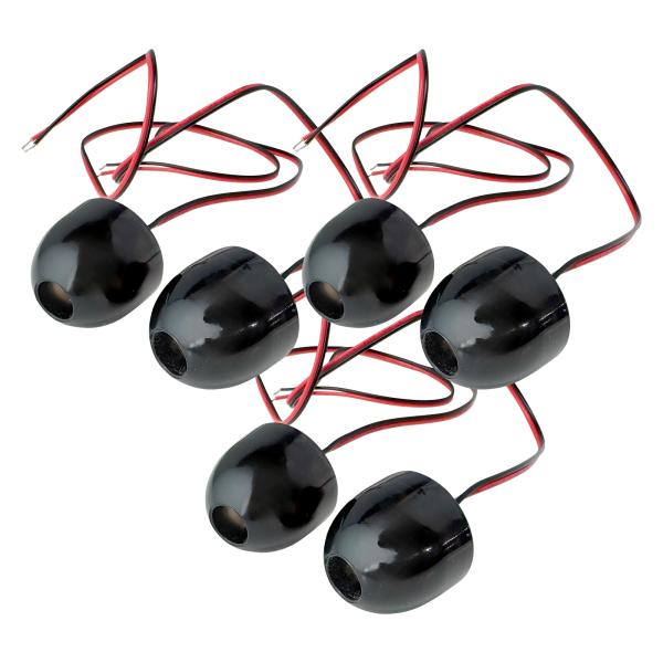 軽トラの戸当たりゴムがLEDに進化！荷台周りにある6カ所の戸当たりゴムをLED仕様に交換出来る新発想アイテム夜間の視認性アップ+ドレスアップ効果も抜群！[セット内容]イエロー(1.5M) 2個イエロー(0.5M) 2個レッド(0.5M) 2...