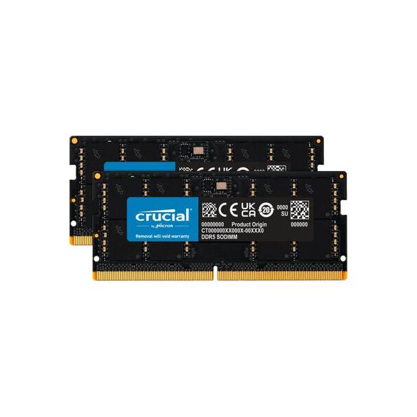 ※画像はイメージです。●容量：64GB (32GBx2)●規格：DDR5-5600●速度：PC5-44800●メモリタイミング：デフォルト(JEDEC)：46-45-45