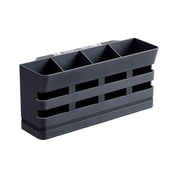 ●品番:6034-DG●入数:１個●置き場に困る折りたたみ傘をスッキリ収納！オフィスや店舗の傘立てに取り付けできる。●固定ベルトで留めるだけ！幅広い業務用傘立てに対応●仮止め用マグネット付きで一人での取り付けもスムーズ●傘が出し入れしやすい...