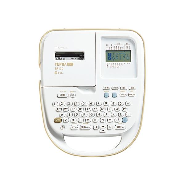 ●品番:SR170●入数:１台●みんなにやさしいかんたん「テプラ」●幅広い用途に使える、定番のエントリーモデル。