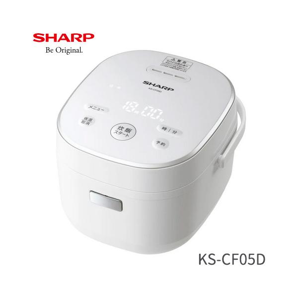 ●品番:KS-CF05D-W●入数:１台●３ｍｍ厚釜。取っ手つき内釜で使いやすい３合炊きタイプの炊飯器●ふっくらおいしく炊飯、３ｍｍ厚釜＆球面炊き●玄米や雑穀米もおまかせ、多彩な炊飯メニュー●パン作りに便利な、発酵／焼き上げメニュー搭載●持...