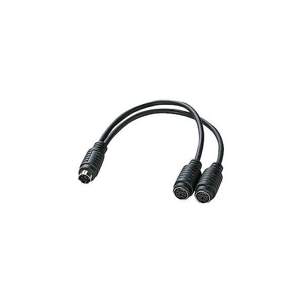 ●品番:KB-PSY02K2●入数:１本●マウス・テンキー共通のＰＳ／２ポート（ミニＤＩＮ６ｐｉｎ）を、マウス用・ＤＯＳ／Ｖテンキー（ＮＴ−ＤＶ１８シリーズ・ＤＯＳＶ１２ＳＶ等）用に分配するケーブル。●マウス・テンキー共通のＰＳ／２ポート（...
