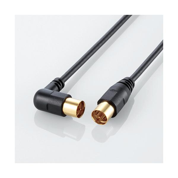 ●品番:AV-ATLS100BK●入数:１本●アンテナコンセントと、TVチューナー内蔵のパソコン、テレビ、チューナーなどを接続する、L型プラグ-ストレート型プラグのアンテナケーブル。