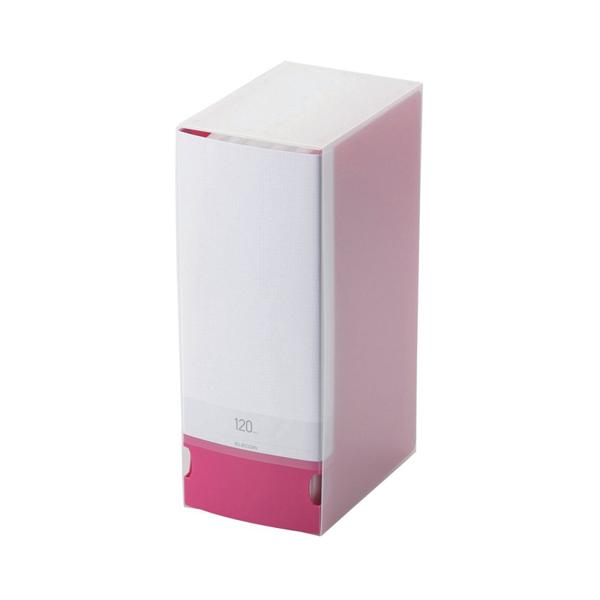 ●品番:CCD-FB120PN●入数:１個●コンパクトにたっぷり収納！Ｂｌｕ−ｒａｙ／ＤＶＤ／ＣＤをきれいに整理・分類できるＢｌｕ−ｒａｙ／ＤＶＤ／ＣＤ用ディスクファイル