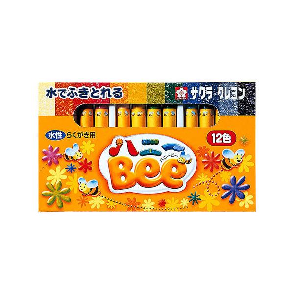 ●品番:WY12R1●ミツバチの巣より採取されるミツロウが入っています。従来のクレヨンと変わらず濃く描けます。水性タイプです。