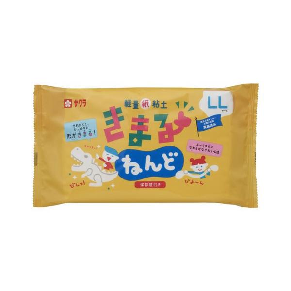 ●品番:KN-LL●入数:１個●よく伸びて、滑らかな触り心地です。●乾いても弾力があるので、作品が壊れにくいです。●粘土同士も芯材などの異素材にもよく引っ付きます。●絵具を塗っても、混ぜてもキレイに仕上がります。●残ったねんどを保管できる保...