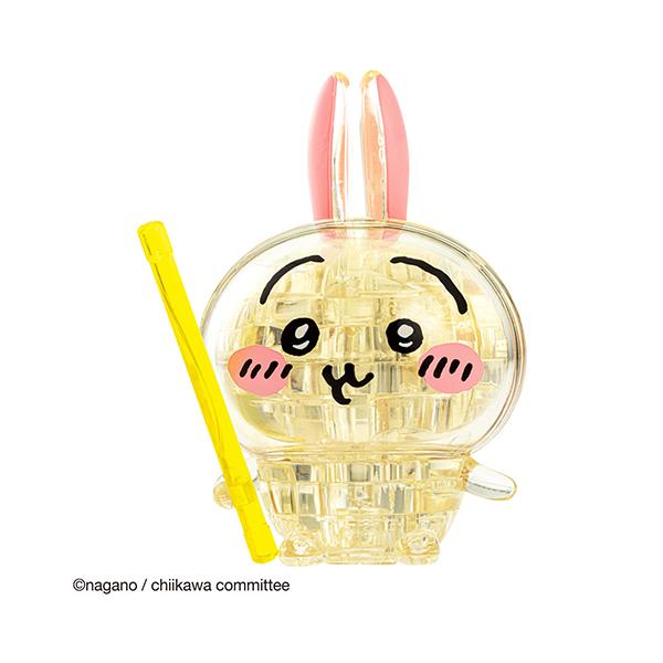 ●品番:50302●入数:１個●このパズルは透明のピースを組み上げる立体ジグソーパズルです。●完成すると、クリスタルのように美しく輝くインテリアとして楽しめます。●ちいかわのともだち。●「ハァ」「ウラ」「ヤハ」などよく叫ぶ。●常にテンション...