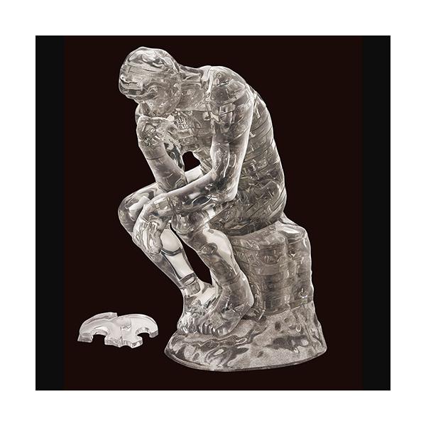 ●品番:50204●入数:１個●このパズルは透明ピースをくみ上げる立体ジグソーパズルです。●完成すると、クリスタルのように美しく輝くインテリアとして楽しめます。●ロダンの考える人が出来上がります。