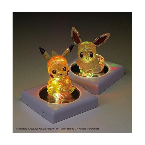 ●品番:50247●入数:１個●このパズルは透明ピースをくみ上げる立体ジグソーパズルです。●完成すると、クリスタルのように美しく輝くインテリアとして楽しめます。●大人気のピカチュウとイーブイが出来上がります。●ポケットモンスターから人気のピ...