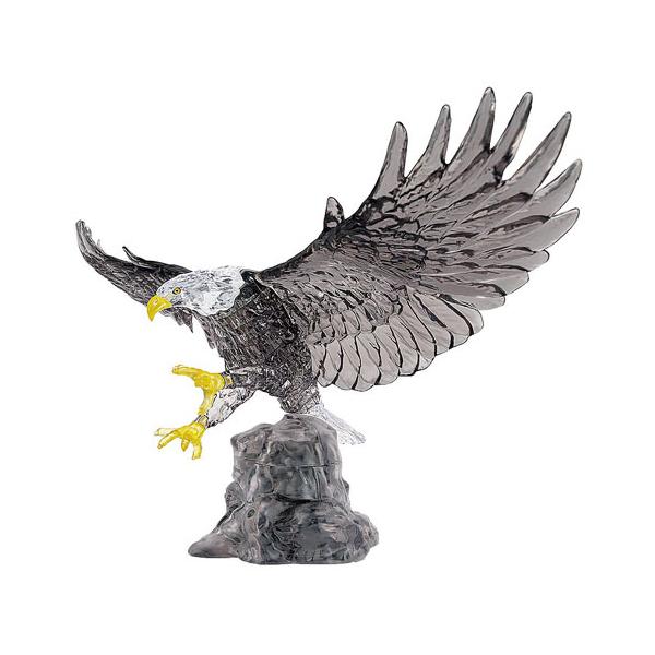 ●品番:50311●入数:１個●このパズルは透明のピースを組み上げる立体ジグソーパズルです。●完成すると、クリスタルのように美しく輝くインテリアとして楽しめます。●大きな翼を広げた堂々たる風格のイーグルが出来上がります！！