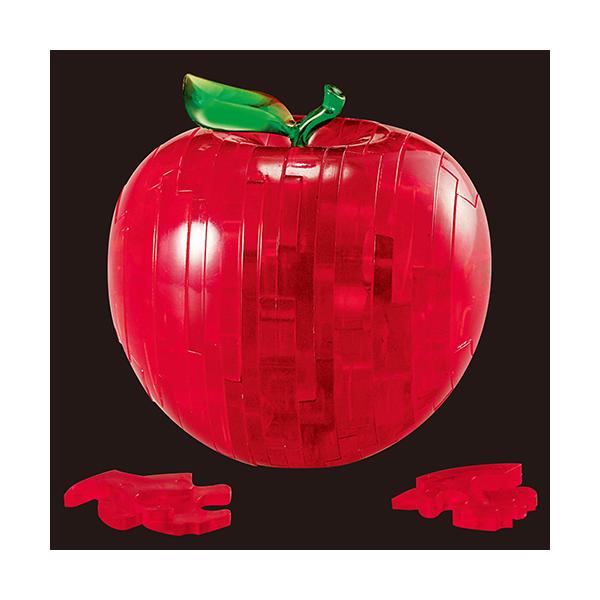 ●品番:50071●入数:１個●このパズルは透明ピースをくみ上げ立体パズルです。●完成すると、クリスタルのように美しく輝くインテリアとして楽しみます。●甘く香る、赤くきらめくアップルが出来上がります。