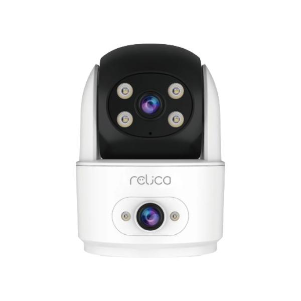 ●品番:RL117C●入数:１台●２つのレンズと首振り機能で広く見守る。●１台でカメラ２台分の撮影ができる屋内用のＡＩ見守りカメラです。