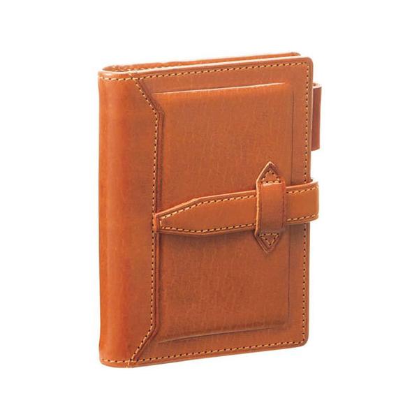 ●品番:DPM3034C●入数:１冊●磨くと宝石のような艶。たっぷり染みこんだオイルとワックスにより深い艶色が表れます。●永く使える堅牢性●リングの跡が表にひびかない当て革付き。●可動式ペンホルダー（約14mm径のペンから細いペンまで調整で...