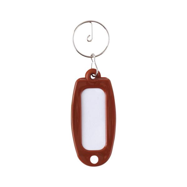 ●品番:マーキータンショクチャ●入数:１個●オフィスの鍵や小物の整理・管理に。●記入ができるから、ひと目で分かる。●取り付け・取り外しに便利なＧ型リングタイプです。