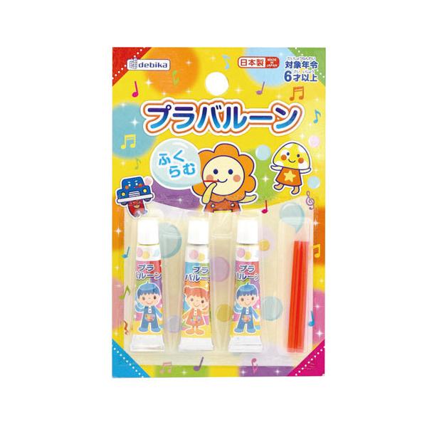 ●品番:113500●入数:１個●ぷぅーとふくらます虹色バルーン●日本製　●３本入り