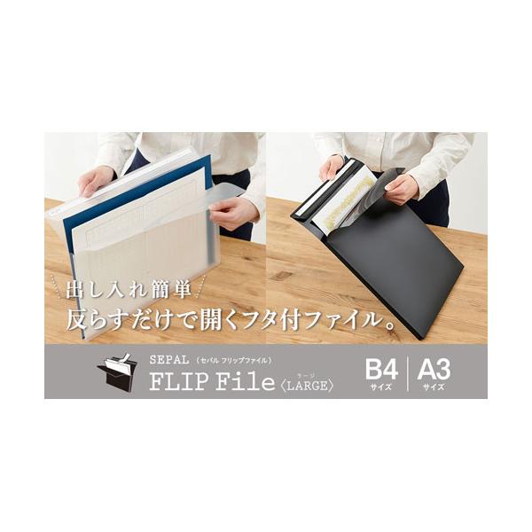 ●品番:SEL-2813-90●入数:１冊●出し入れ簡単。●反らすだけで素早く開閉。●サッと収納、折れやホコリを防ぐ。●賞状や作品などの保管に便利な大きいサイズの収納ファイル