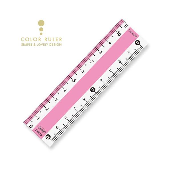 ●品番:CPK-10-P●入数:１本●縦目盛でゼロスタート定規になっているため定規を立てて深さを計ることができます。●５ｍｍ毎にドットがついた目盛があり５ｃｍ毎に黒ベタ抜き文字になっているため長さが読取りやすくなっています。