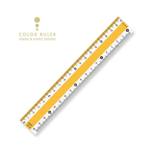 ●品番:CPK-18-Y●入数:１本●縦目盛でゼロスタート定規になっているため定規を立てて深さを計ることができます。●５ｍｍ毎にドットがついた目盛があり５ｃｍ毎に黒ベタ抜き文字になっているため長さが読取りやすくなっています。