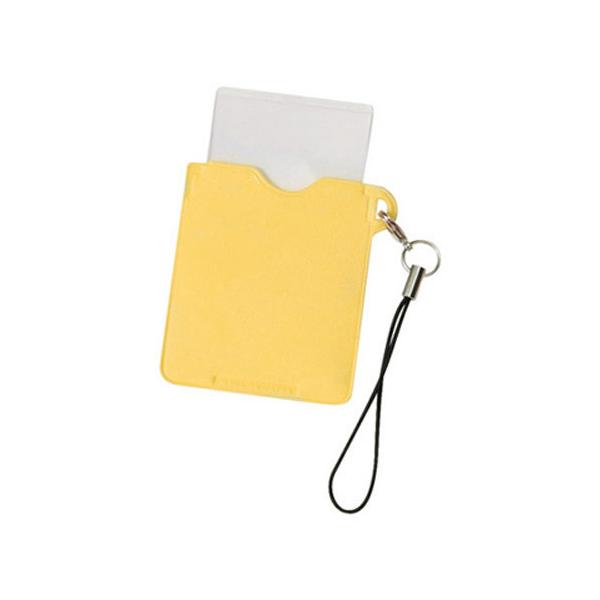 ●品番:KR-15-Y●入数:１個●携帯電話等に取り付け可能なルーペです。●ゴム製でスマートな伸びるストラップ付携帯ルーペです。●カードタイプなのでコンパクトで携帯するのに便利です。●フック付きストラップで本体が取り外せるようになっています。