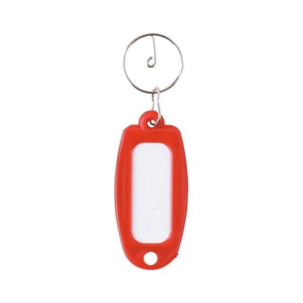 ●品番:マーキータンショクアカ●入数:１個●オフィスの鍵や小物の整理・管理に。●記入ができるから、ひと目で分かる。●取り付け・取り外しに便利なＧ型リングタイプです。