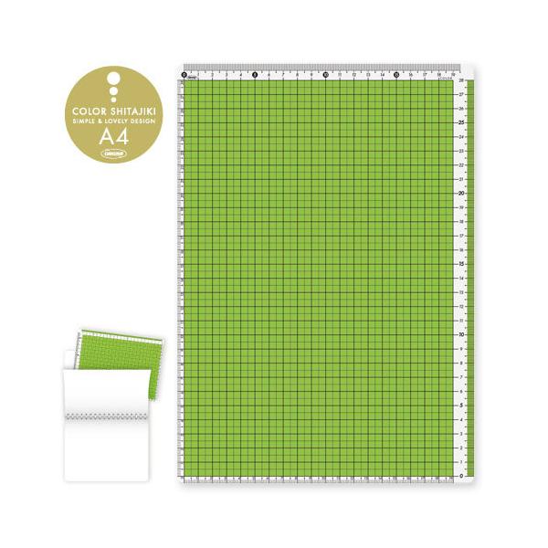 ●品番:CPK-A4-G●入数:１枚●線やグラフを書く時に便利な５ｍｍ方眼タイプの下敷です。●１０ｍｍ毎に罫線が太くなっているので読取り易くなっています。●また全ての辺に目盛りがあり、定規としての機能も備えています。●表面は光沢クリア、裏面...