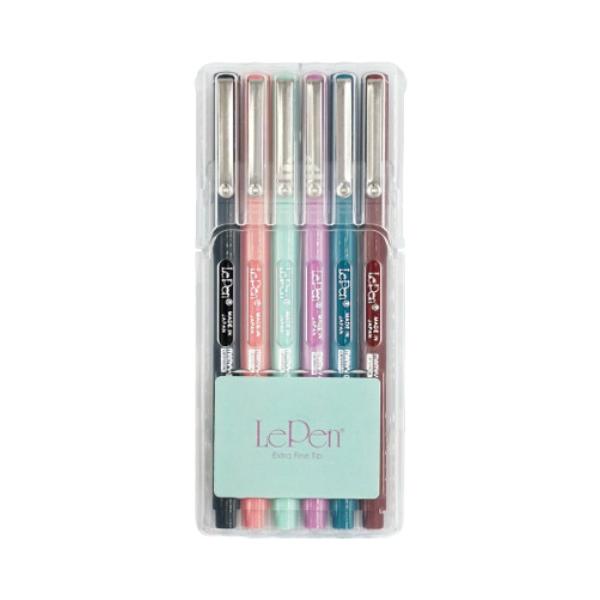 ●品番:4300-6B●入数:１セット●スリムなデザインで海外でも人気の極細水性ペン。●アメリカでも愛されるスリムなデザインで、鮮やかな発色が魅力の水性ペン。●極細のペン先でスムーズに書け、小さな手帳にもぴったり。●ベーシック・中間色の豊富...