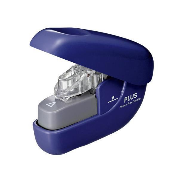 ●品番:31-124●入数:１個●６枚までとじられる、手のひらサイズで握りやすく進化した針なしホッチキス。