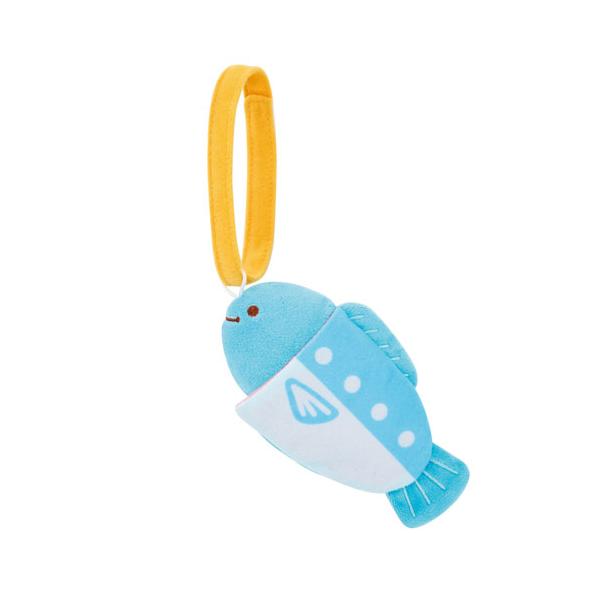 ●品番:4546598015041●入数:１個●つまんで、にぎって、たのしい！食べ物モチーフのミニラトルシリーズ☆●音や肌触りなど楽しい仕掛けがいっぱいで赤ちゃんも興味深々！