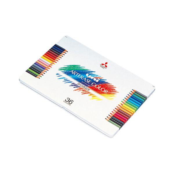 ●品番:UAC36C●入数:１セット●描いて、消す自由自在の『ユニ　アーテレーズカラー』。●紙を傷めることなく、余分な箇所を修正したり、軽く消した上に色をつけたりすることができます。●鮮やかな色相を中心にラインナップをそろえました。●しっか...