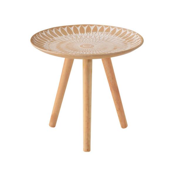 ●品番:LFS-191B●入数:１台●モロッコ風の模様が美しいトレーテーブル。用途に合わせて様々なシーンで使えます。