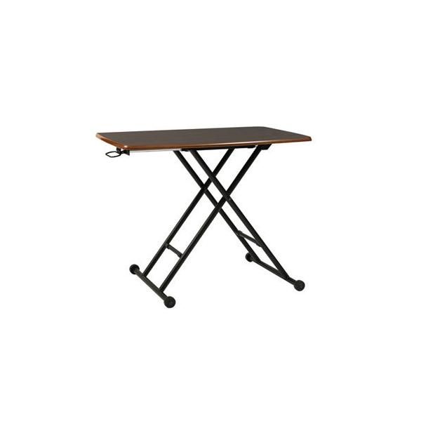 ●品番:PT-530BR●入数:１台●シンプルで丸みのあるやわらかなラインや少しレトロを感じさせる光沢のある天板が特徴のミッドセンチュリーを感じさせる昇降テーブルです。