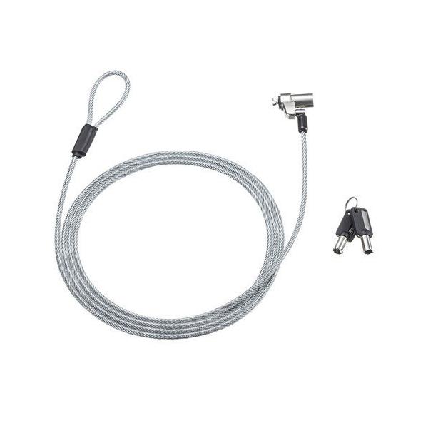 ●品番:SLE-35S●入数:１セット●Ｎｏｂｌｅ　Ｗｅｄｇｅスロットに簡単取り付け、一体型、超小型シリンダタイプです。●錠とワイヤーが一体型なので、邪魔になりません。●シリンダが非常に小さいので、ノートパソコン取り付け時に本体が浮かず、薄...