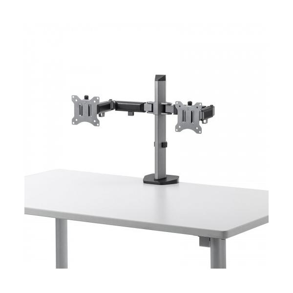 ●品番:CR-LA2002●入数:１台●水平多関節液晶モニタアーム。机上面を有効活用。