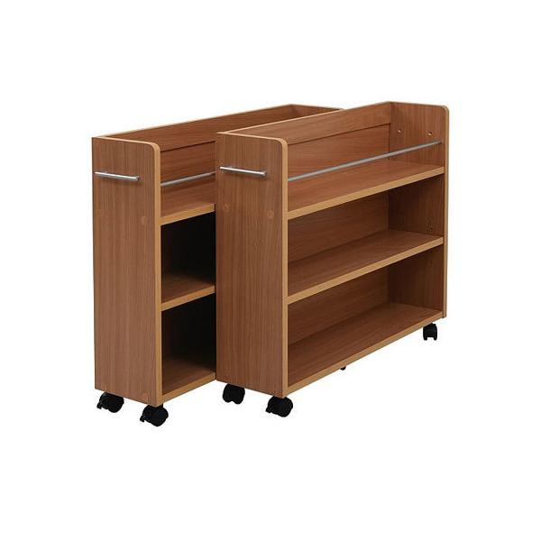 ●品番:SGT-0130-NA●入数:１台●押入れにぴったり入る、キャスター付きラック２個組。●押入れ内のスペースを有効活用して、本やメディア、日用品を収納できます！